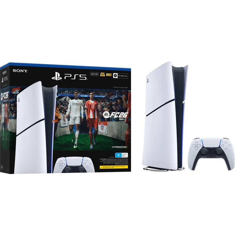 Sony PlayStation 5 (PS5) Slim Digital Edition 825GB (incl. EA Sports FC ...