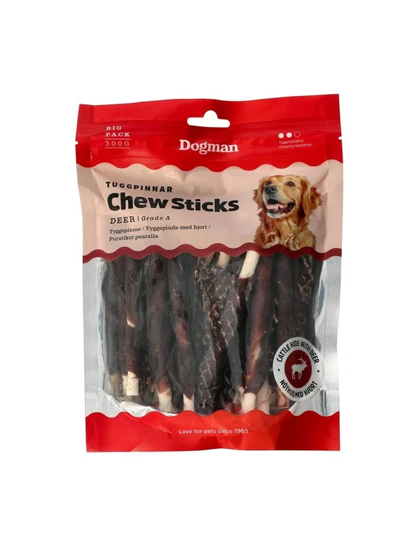 Dogman Tuggpinnar Hjort 300g, från 149 kr i butiker på Prisjakt