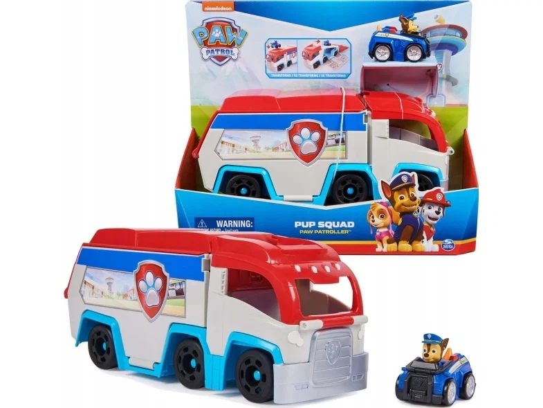 Find the best price on Spin Master Paw Patrol: Pup Squad Paw Patroller ...